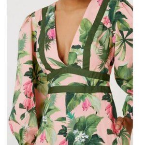 FARM Rio | Pants & Jumpsuits | Farm Rio X Anthropologie M Nwt Deepv ...